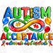 Autism Acceptance Advocate and Include Png, Sublimation Design Download ...