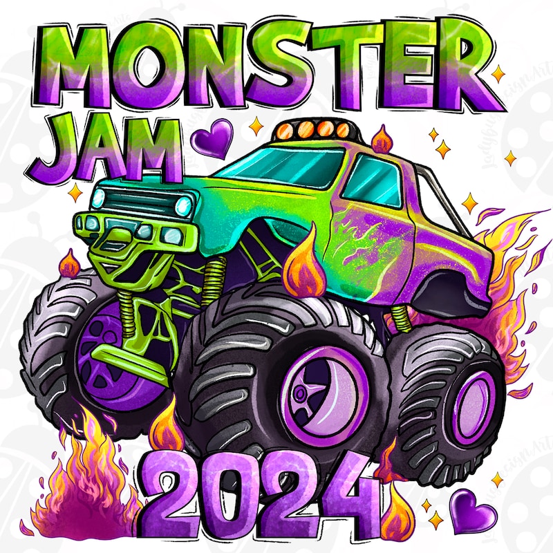 Monster Jam Logo Svg - Etsy