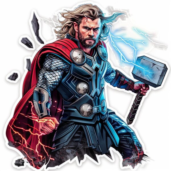 Thor Stickers - Etsy