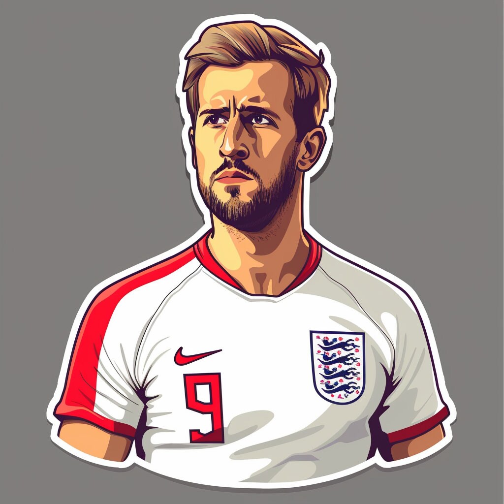 Harry Kane Euro 2024 Digital Sticker Bundle | England Printable Sticker ...