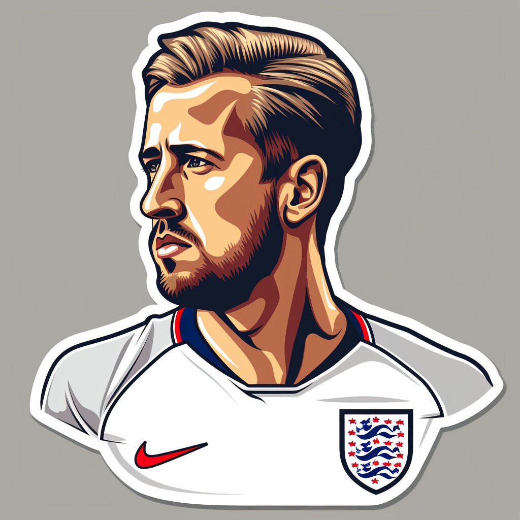 Harry Kane Euro 2024 Digital Sticker Bundle | England Printable Sticker ...