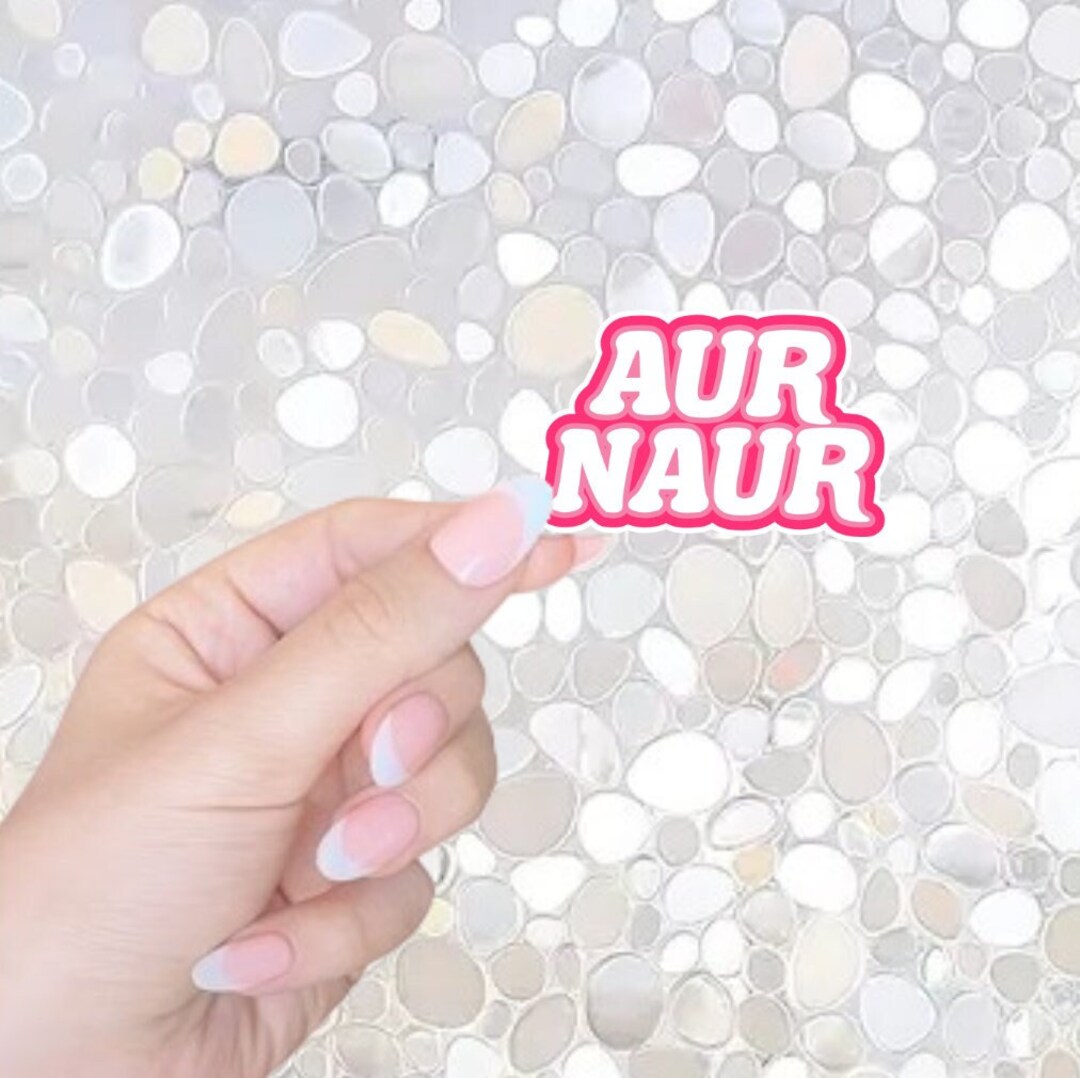 Free Shipping Aur Naur Funny Sticker for Kindle, Laptop, Waterbottle - Etsy