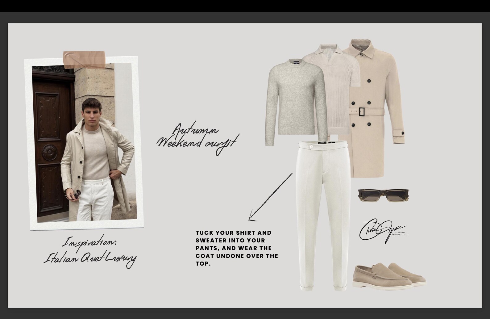 Men's Personal Stylist, Men's Personal Styling, Personalized Lookbook ...