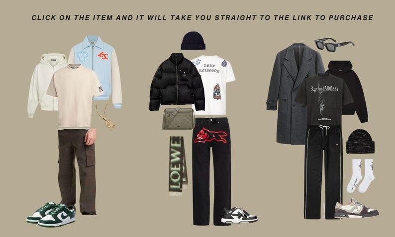 Men's Personal Stylist, Men's Personal Styling, Personalized Lookbook ...