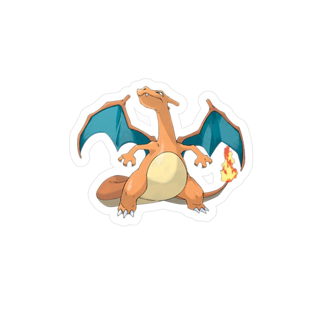 Charizard Sticker Pokemon Vinyl Sticker for Laptops, Water Bottles ...