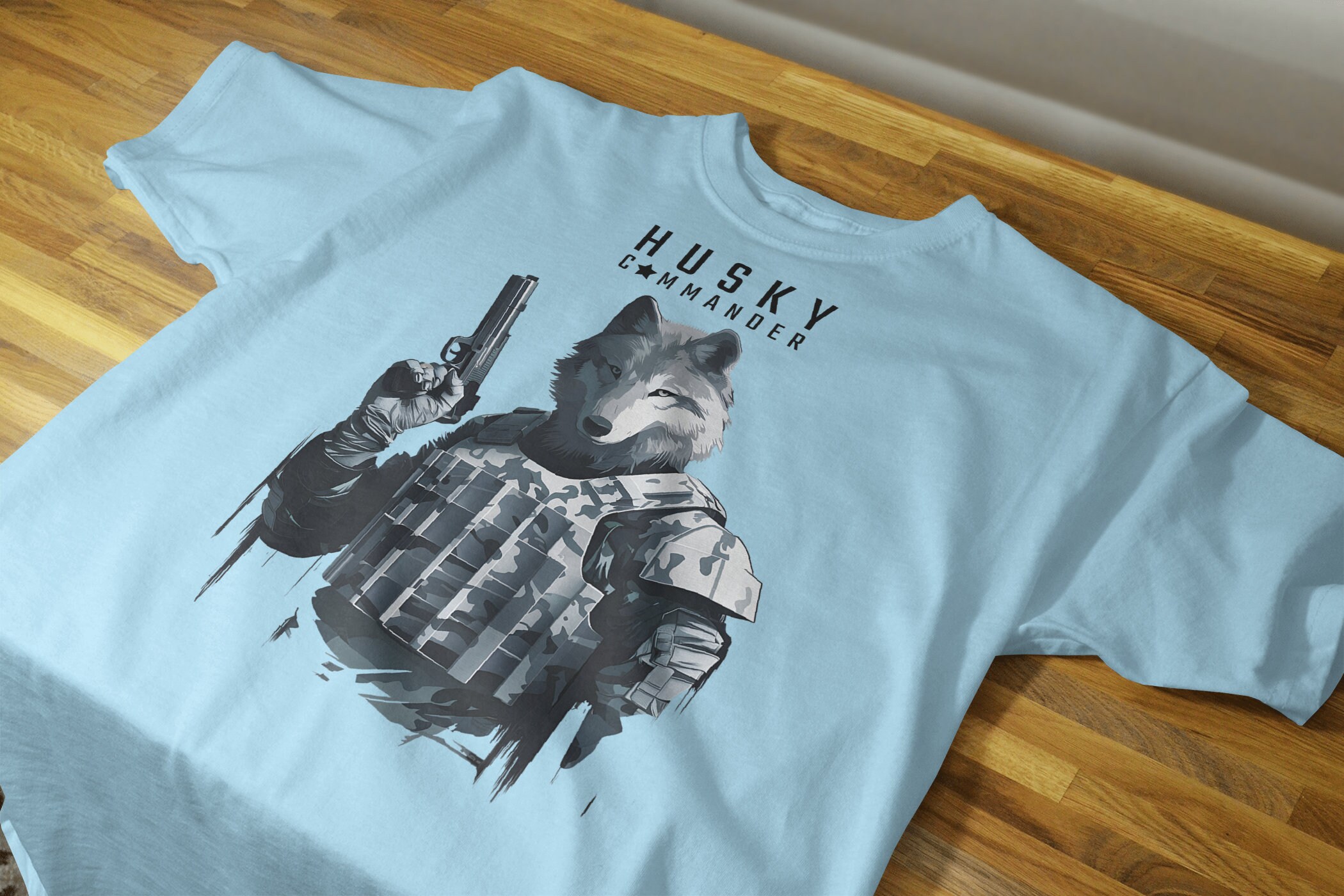 Husky Commander Graphic Shirt, Husky Shirt, Gifts for Dog Lovers ...