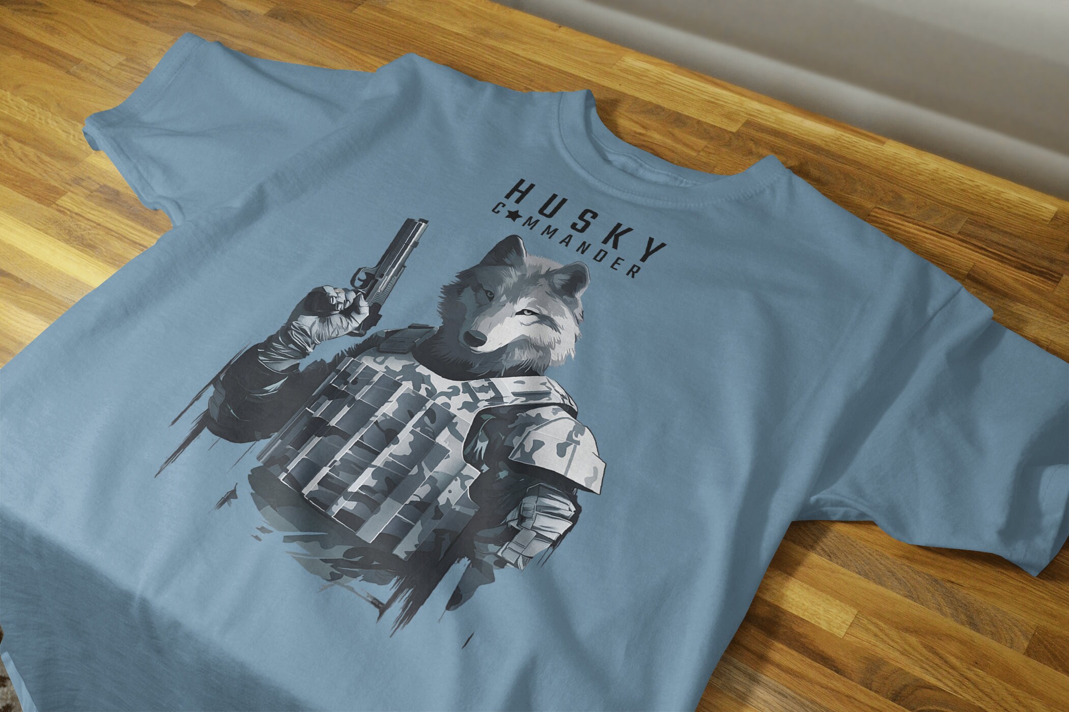 Husky Commander Graphic Shirt, Husky Shirt, Gifts for Dog Lovers ...