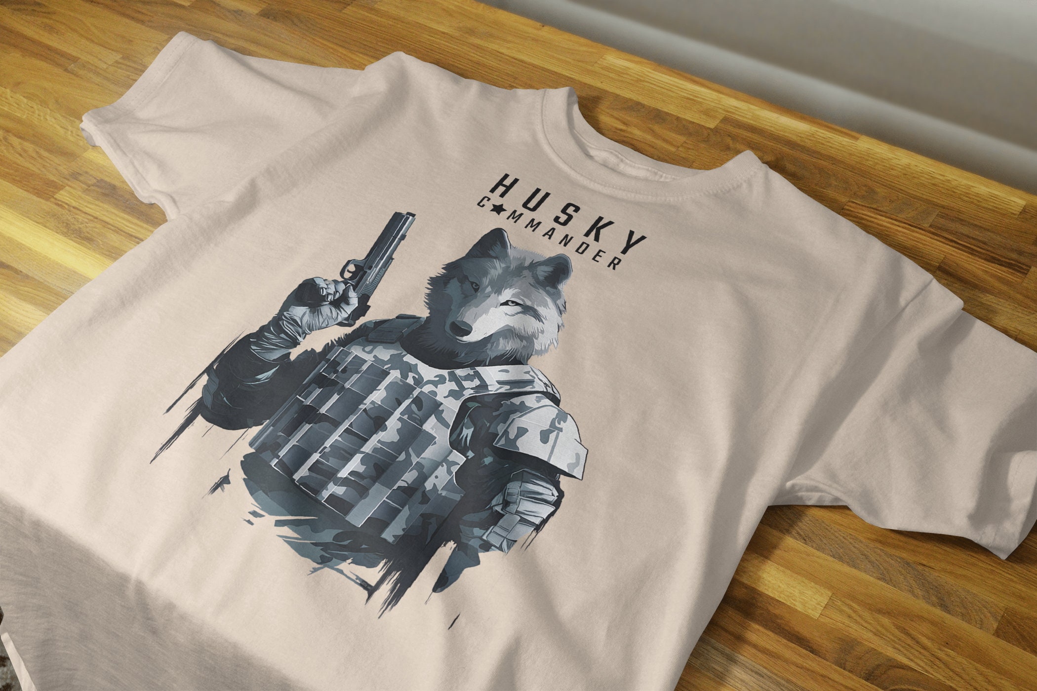 Husky Commander Graphic Shirt, Husky Shirt, Gifts for Dog Lovers ...