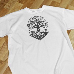 Silhouette Tree, Unisex, Tree T-shirt-nature Shirts-family Tree Shirt ...
