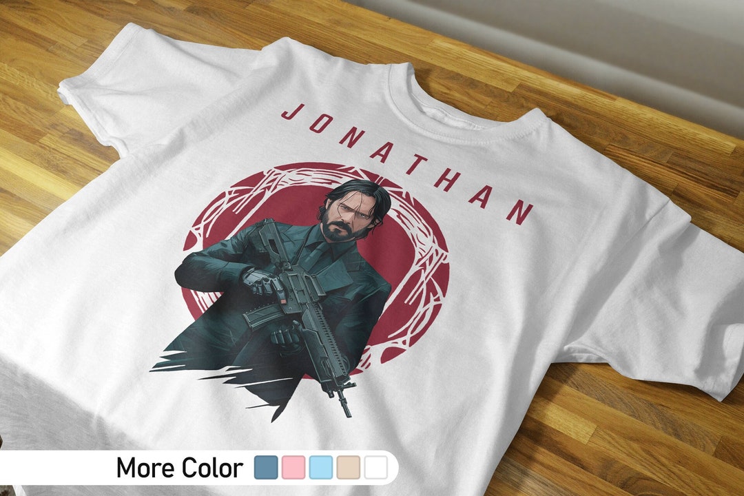 John Wick Shirt, Jonathan Wick Shirt, Movie Shirt, John Wick, Keanu ...