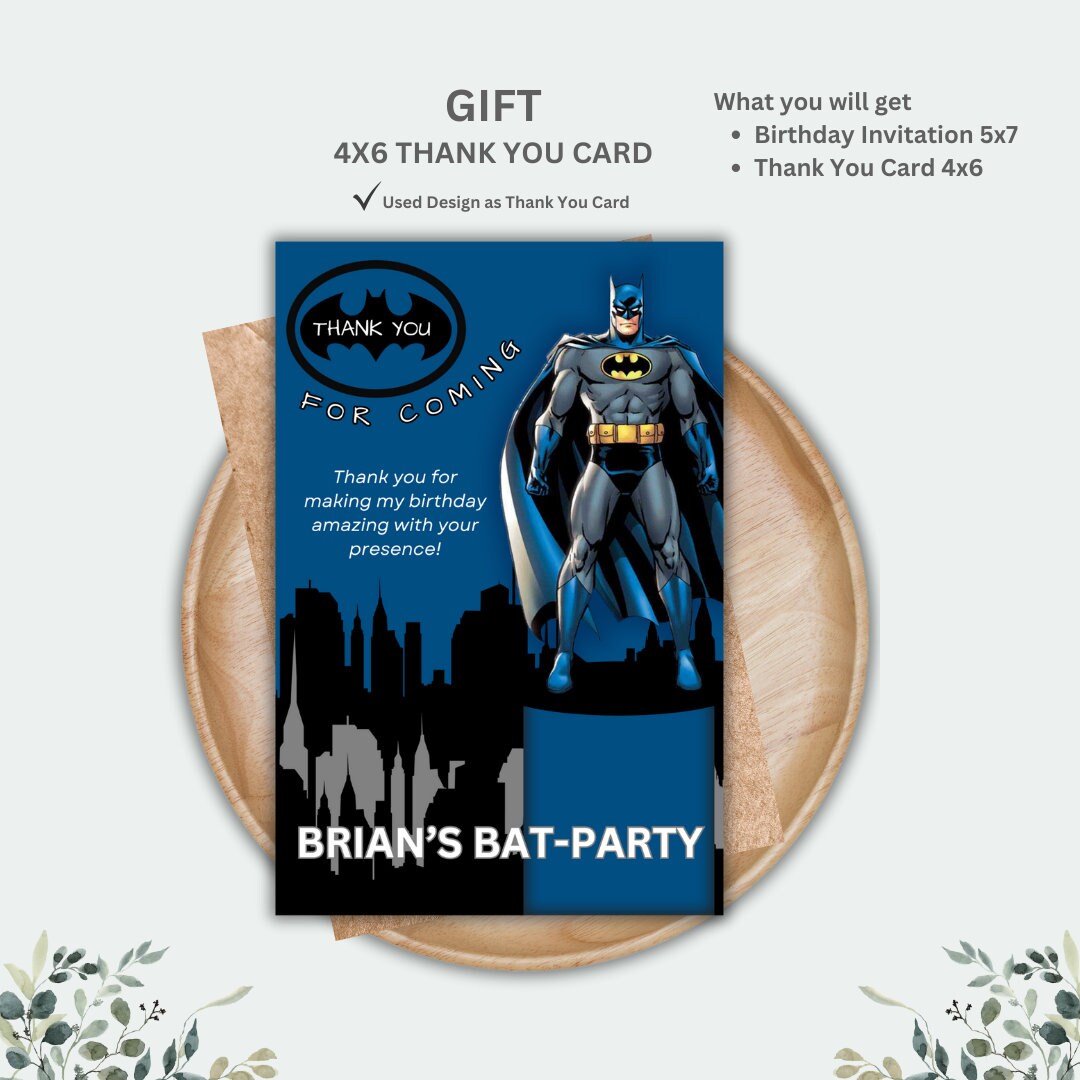 Editable Birthday Invitation, Birthday Invitation, Superhero Party ...