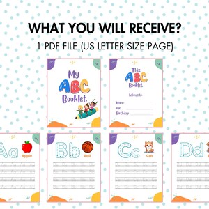 Alphabet Tracing Worksheet | A-Z Handwriting Practice (digital Download ...
