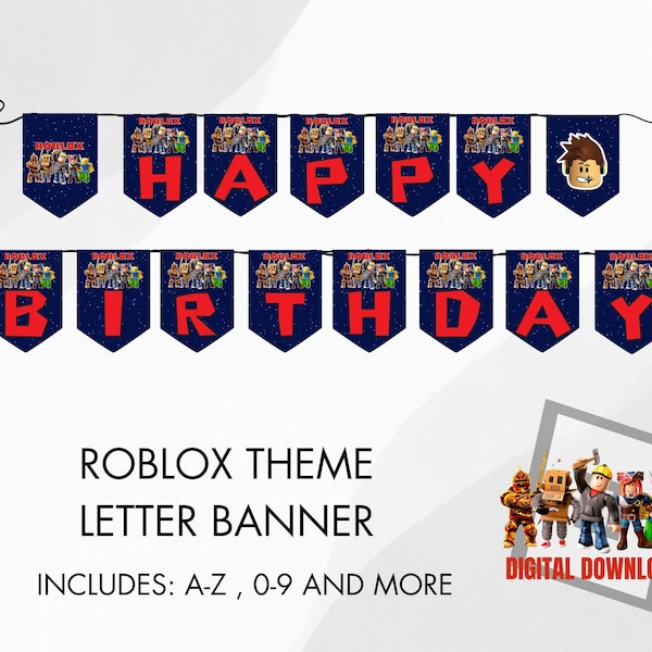 Roblox Banner Download - Etsy