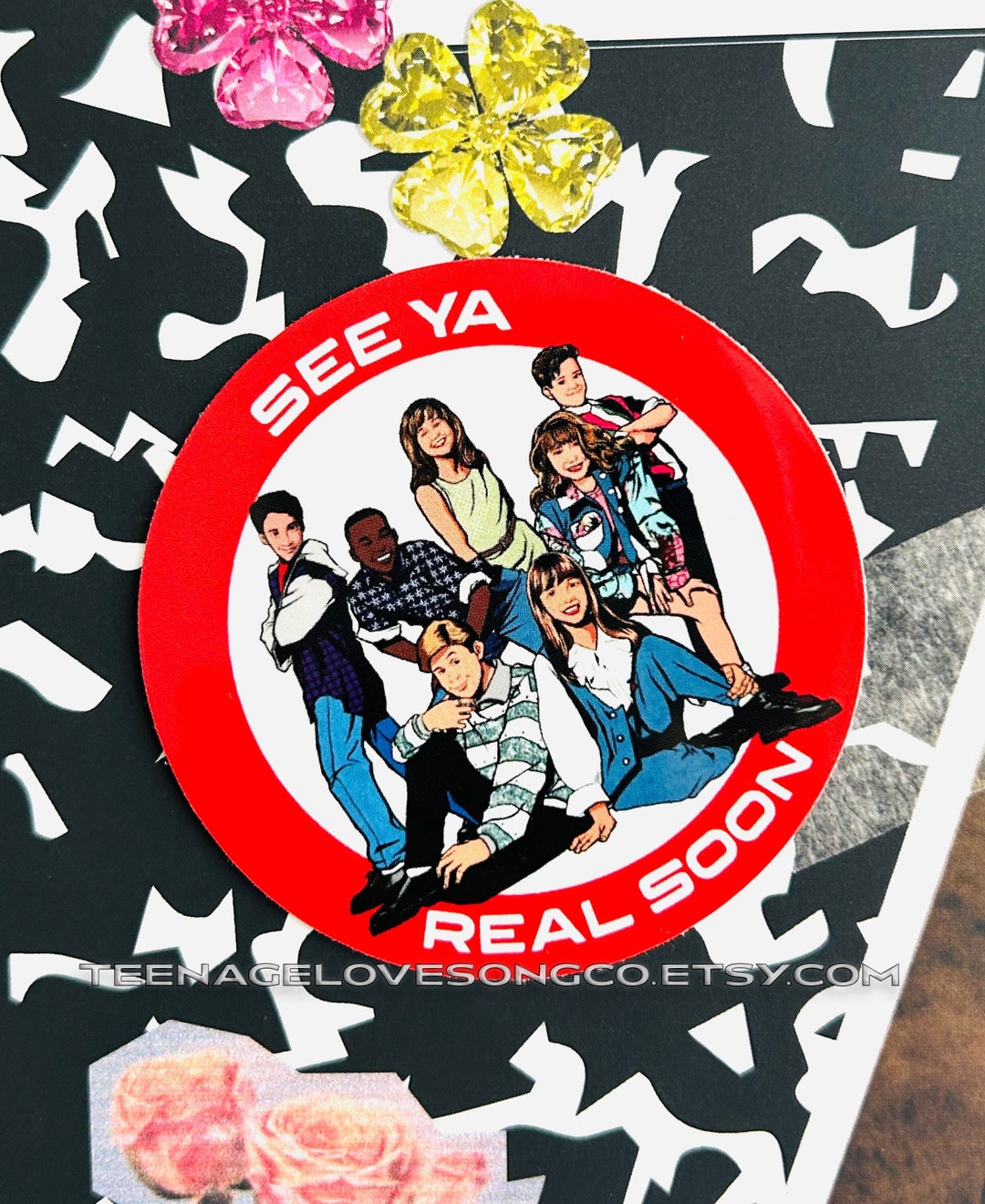 The All New Mickey Mouse Club 1993 Cast Vinyl Sticker, MMC, Justin ...