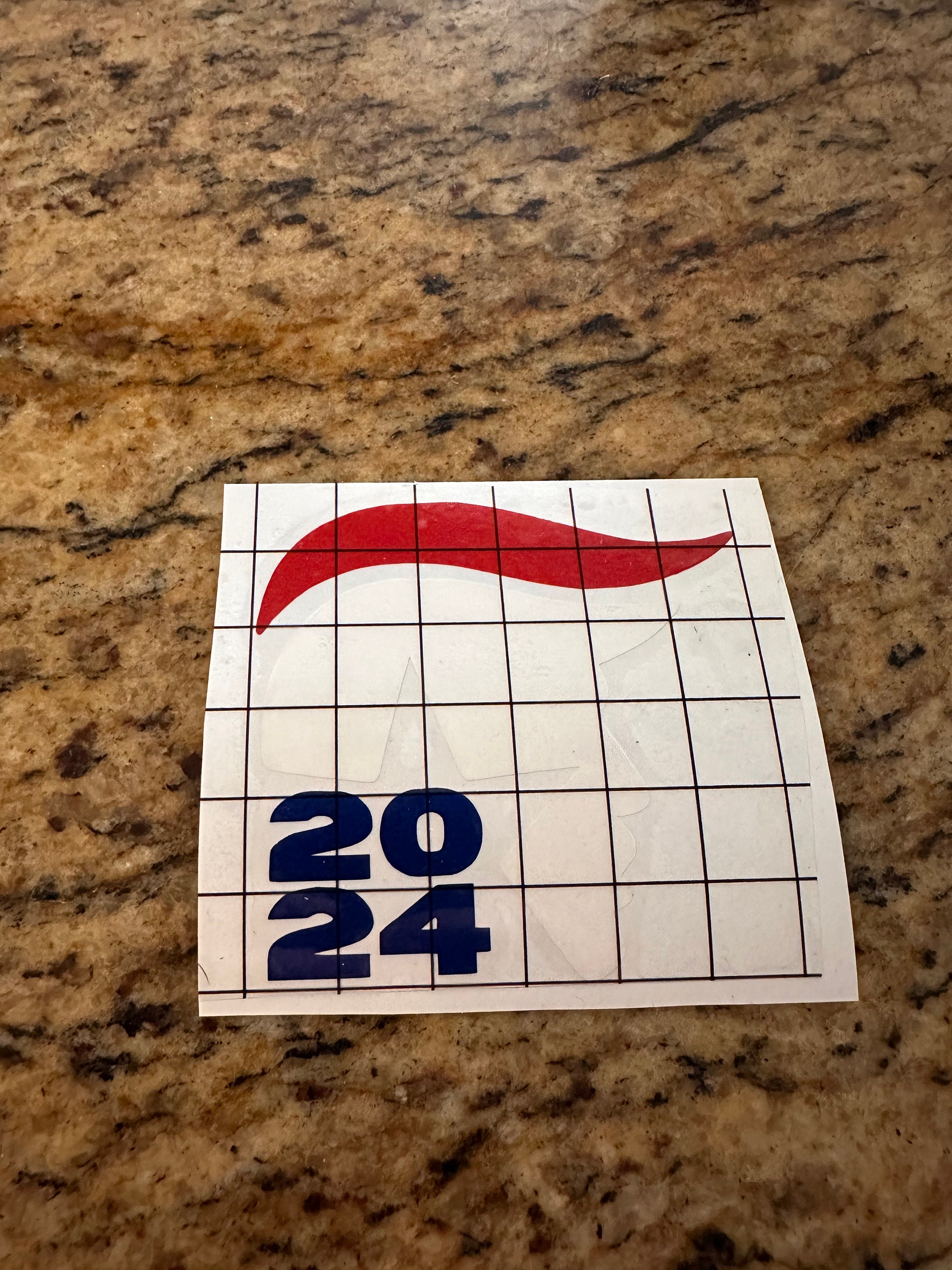 Trump 2024 Vinyl Sticker - Etsy
