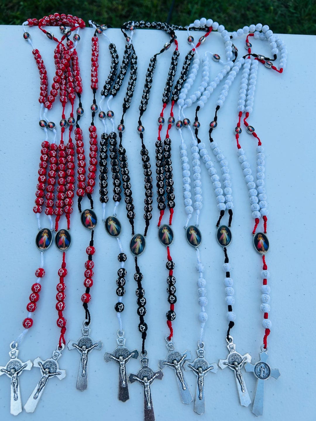 Divine Mercy Variety of Colors - Etsy