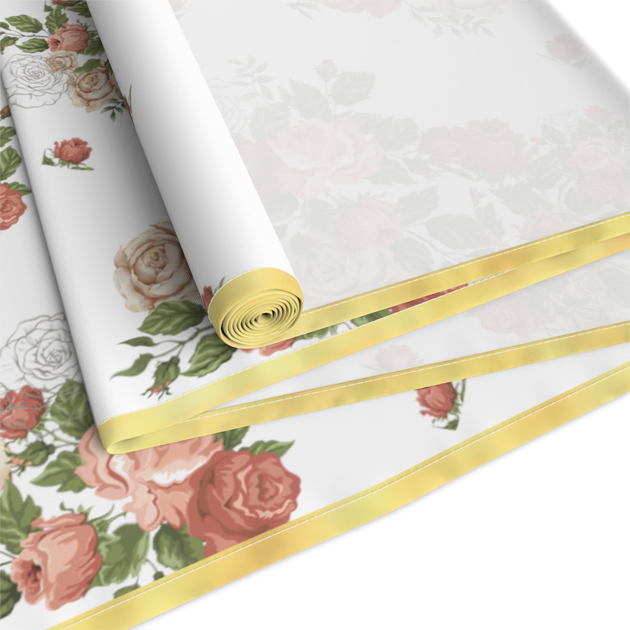 Royal Albert Table Runner cotton, Poly Homedecor, Esthetic Decor, Gifts ...