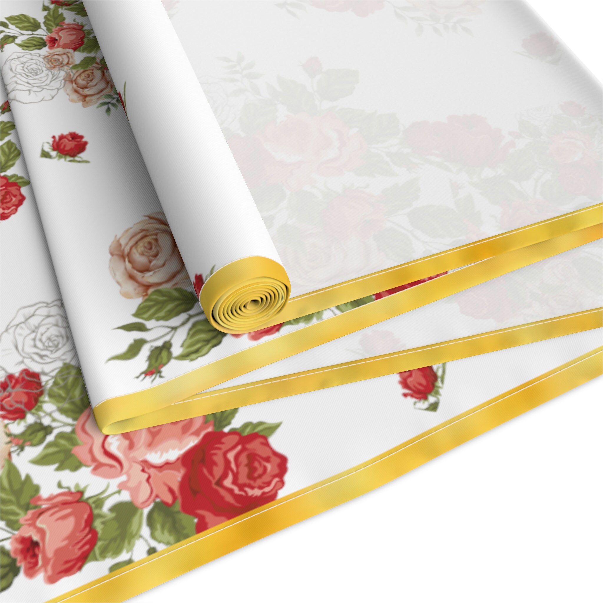 Royal Albert Table Runner cotton, Poly Homedecor, Esthetic Decor, Gifts ...