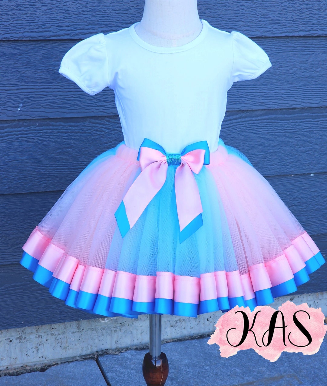 Tutu Blue and Pink, Tutu for Birthday - Etsy