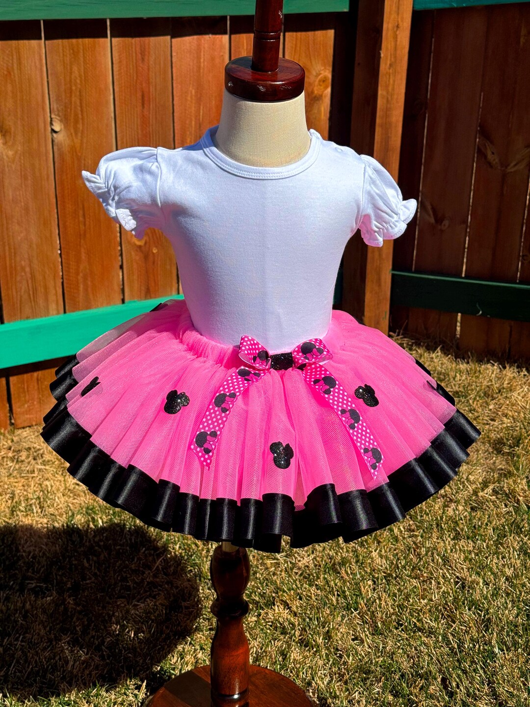 Red Minnie Mouse Tutu, Hot Pink Minnie Mouse, Fuchsia Pink Minnie Mouse ...
