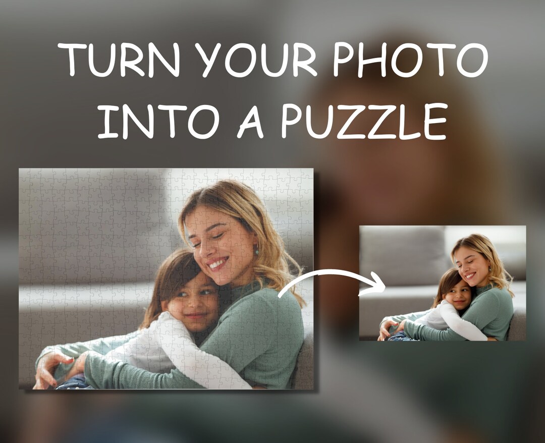 Custom Puzzle From Photo Puzzle for Adults Picture Puzzle Personalized ...