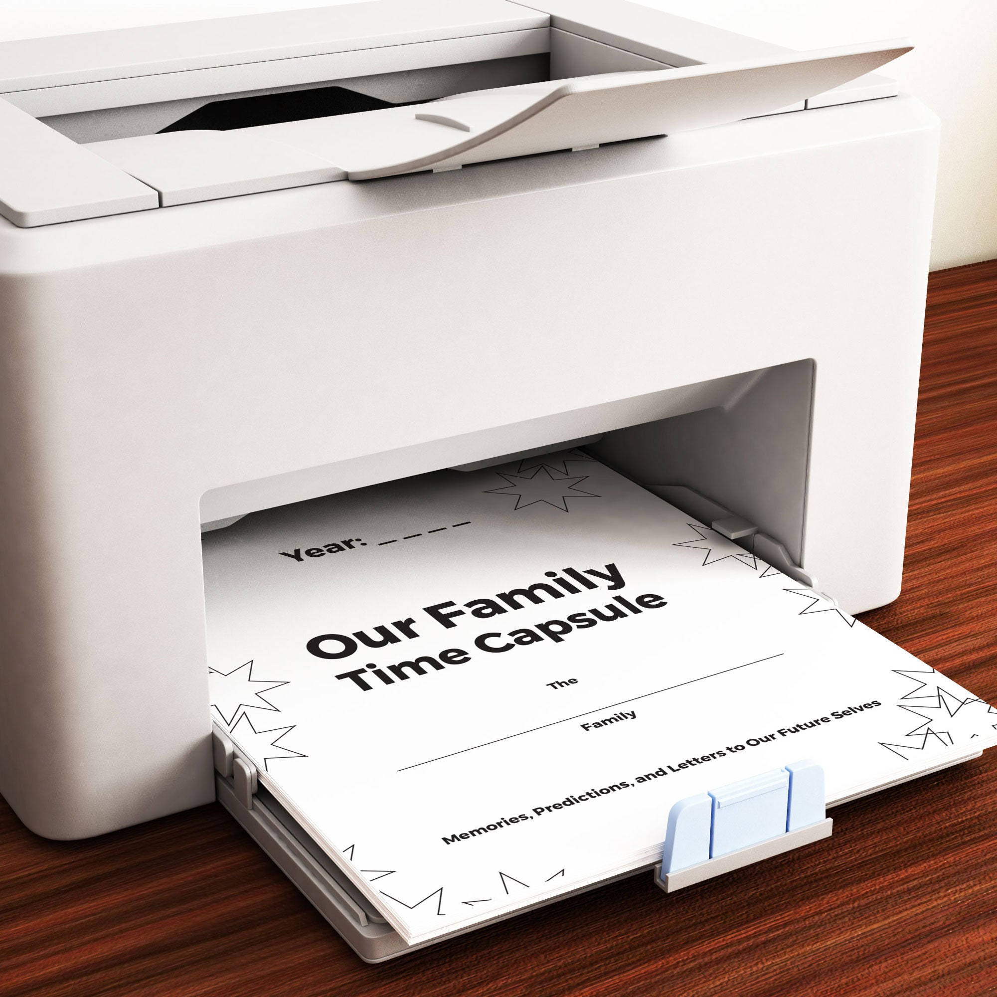 Family Time Capsule Template - Etsy