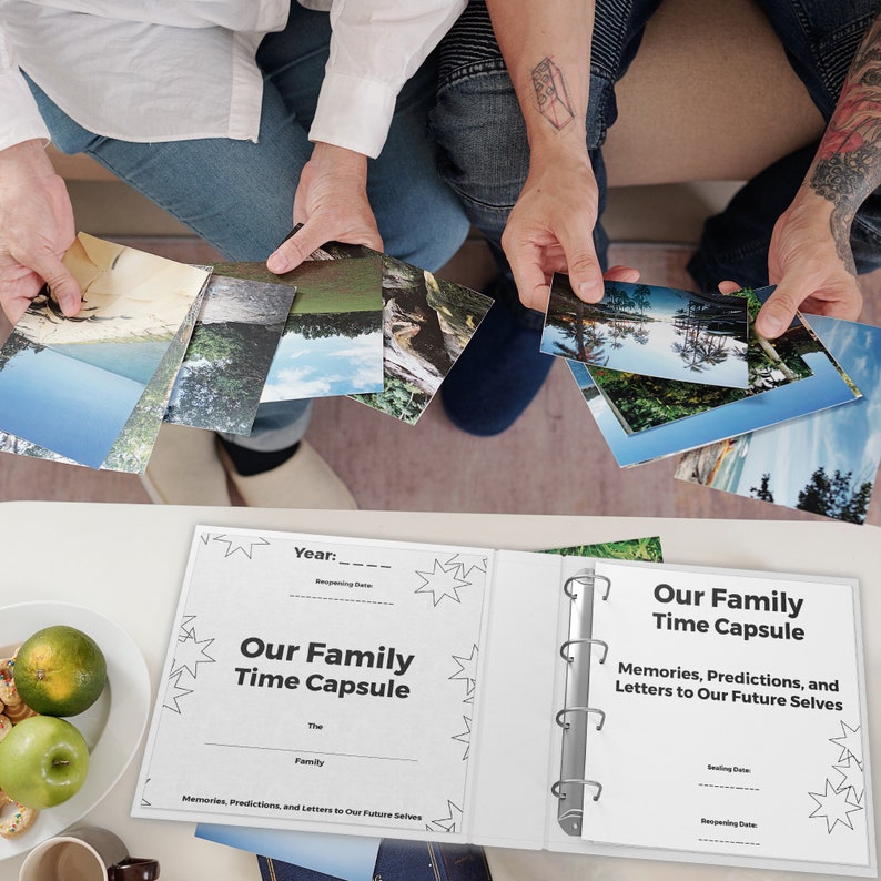 Family Time Capsule Template - Etsy
