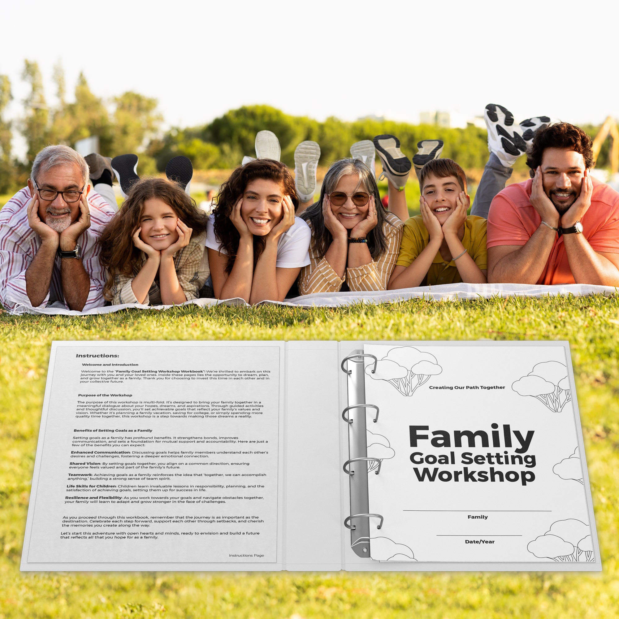 Family Goal Setting Workshop Workbook - Etsy
