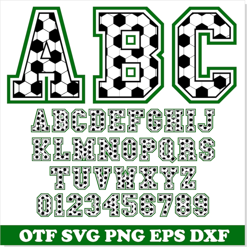 Soccer Wall Letters - Etsy