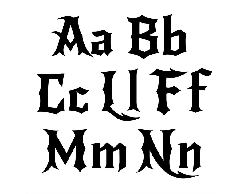 Dragon Font TTF, Dragon SVG Bundle, Dragon Svg, Dragon Png, Dragon Font ...