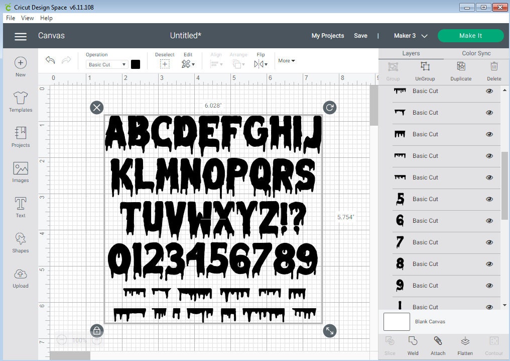 Dripping Font SVG, Dripping Borders Svg Cricut, Dripping Font TTF ...