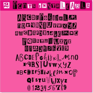 Burn Book Font SVG PNG, Burn Book Font TTF, Burn Book Alphabet Svg ...