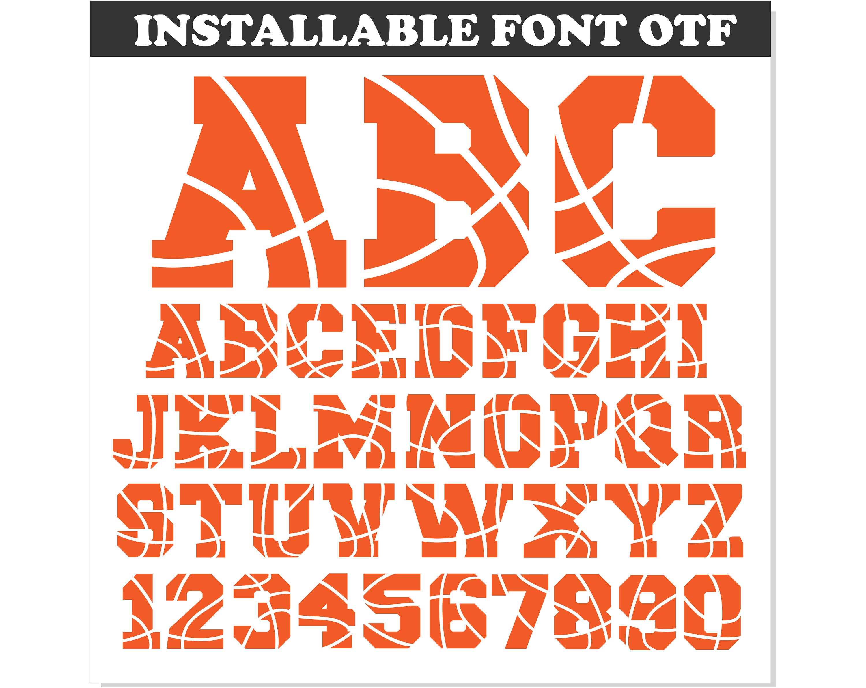 Basketball SVG Bundle, Basketball Font TTF Svg, Basketball Svg Png ...