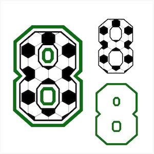 Soccer Ball Font SVG PNG TTF, Football Font Otf, Soccer Ball Letters ...