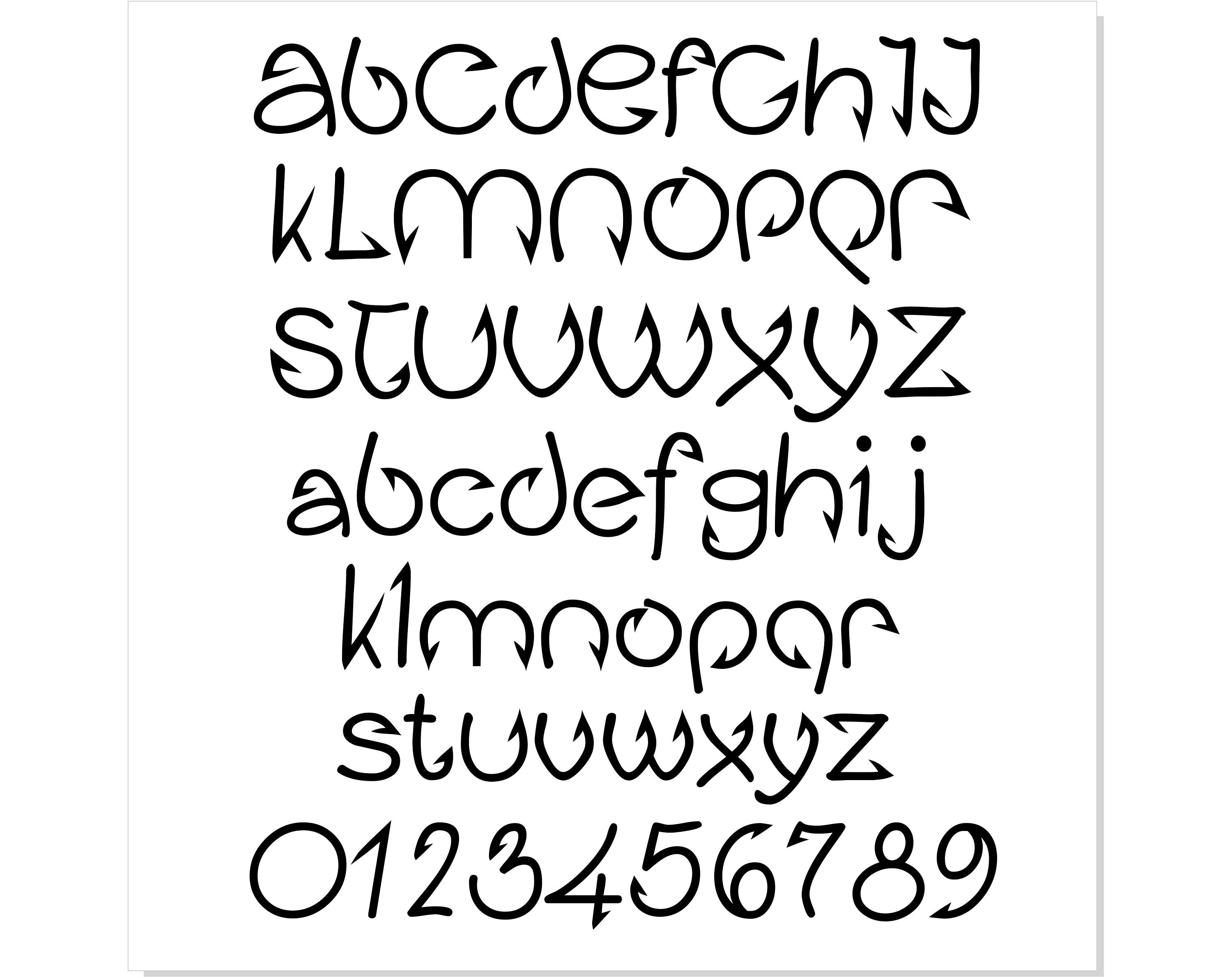 Fish Hook Font SVG TTF, Fishing Fish Hook Font Otf, Fishing Svg ...