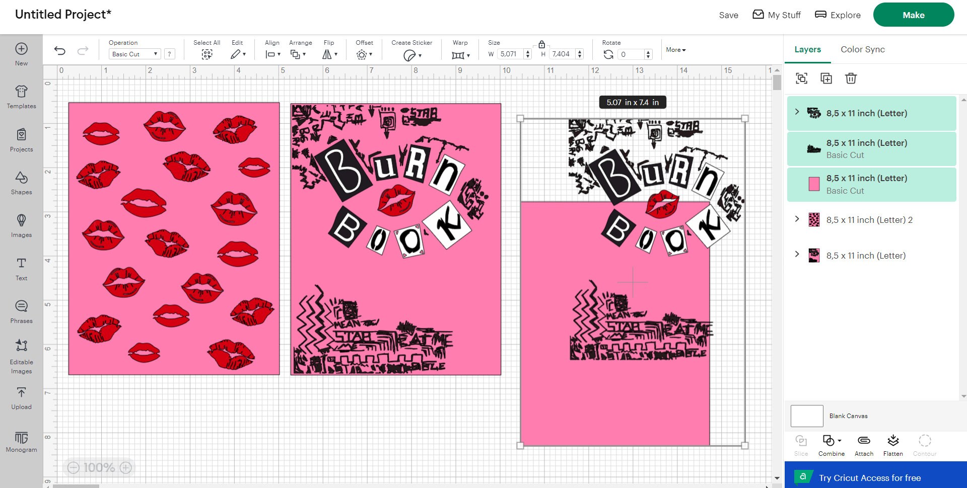 Burn Book Cover SVG PNG Files Burn Book Svg, Burn Book Png Printable ...
