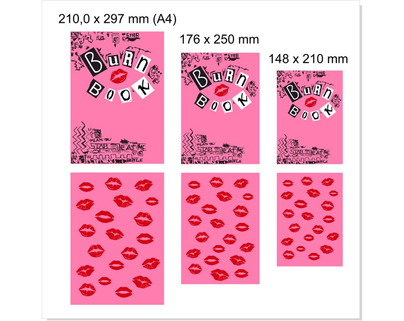 Burn Book Cover SVG PNG Files Burn Book Svg, Burn Book Png Printable ...