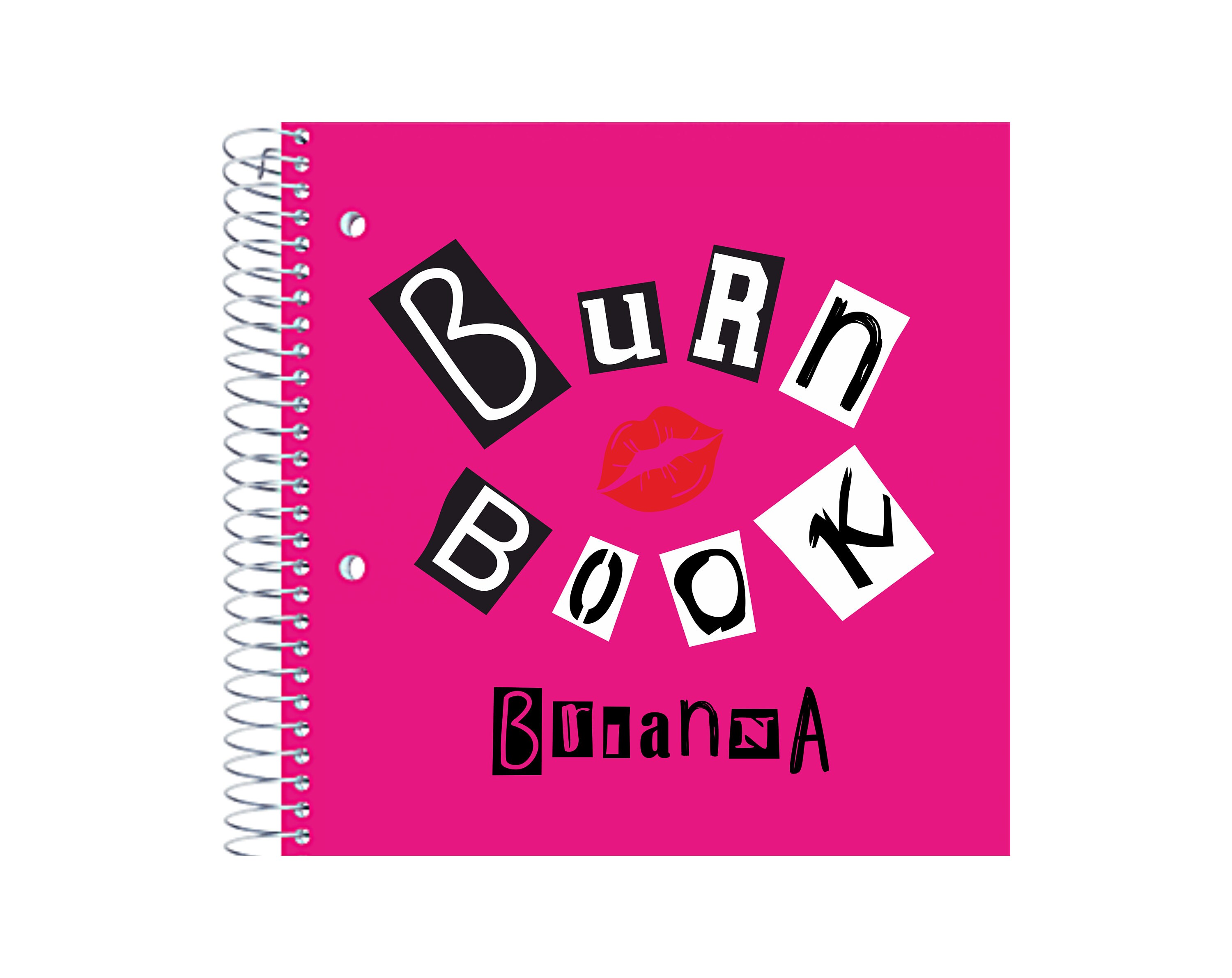Burn Book Font SVG PNG, Burn Book Font TTF, Burn Book Alphabet Svg ...