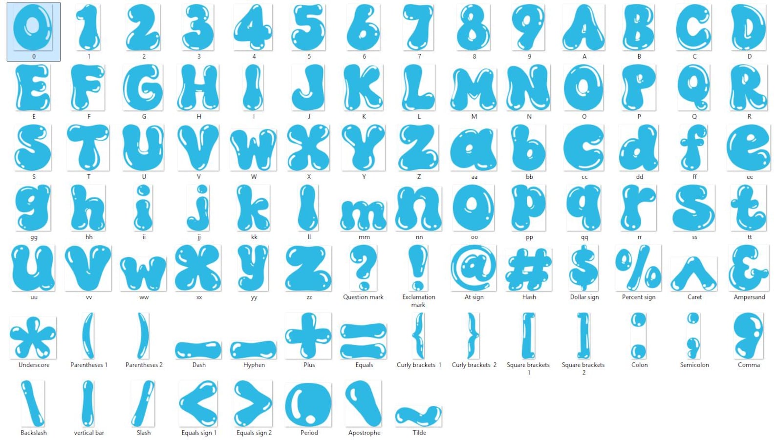 Bubble Font TTF SVG PNG | Groovy Font, Doodle Font, Bubble Letters Svg ...