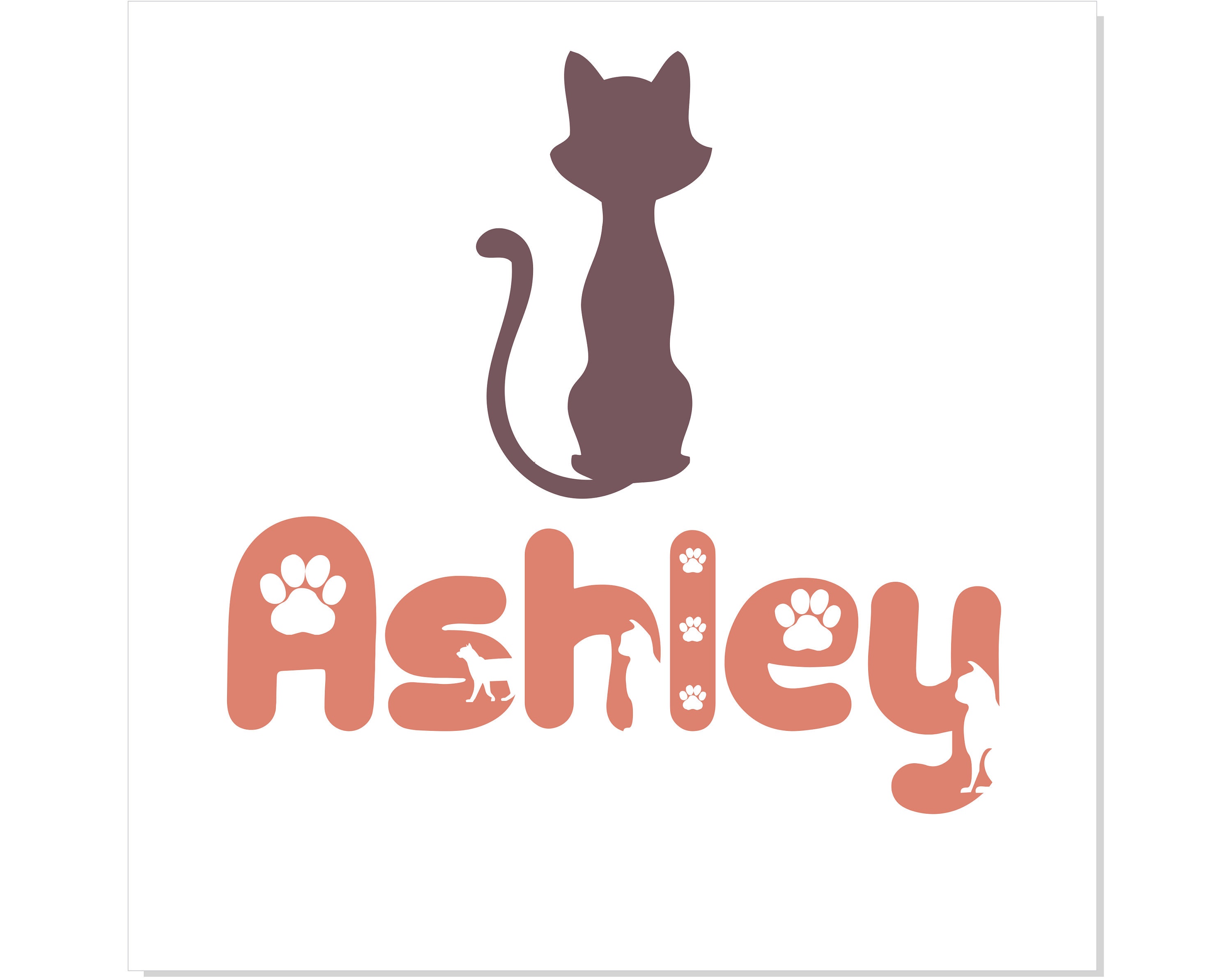 Cat Bundle | Cat Font TTF, Cat SVG PNG, Cat Font Svg, Cat Kitty Font ...