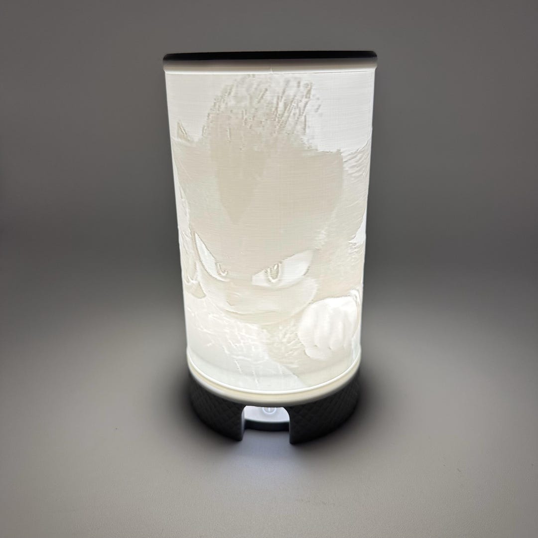 Kids Sonic 3 - Shadow Night Light Gen 2 - Etsy