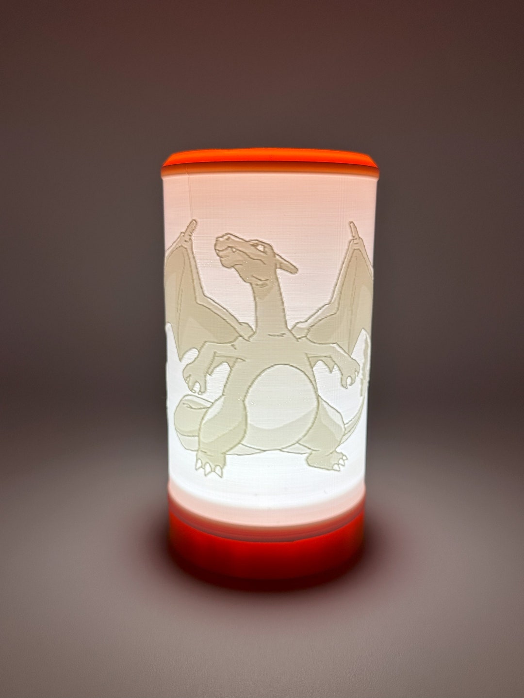 Kids Pokémon Night Light - Charmander Evolution Gen 2 - Etsy