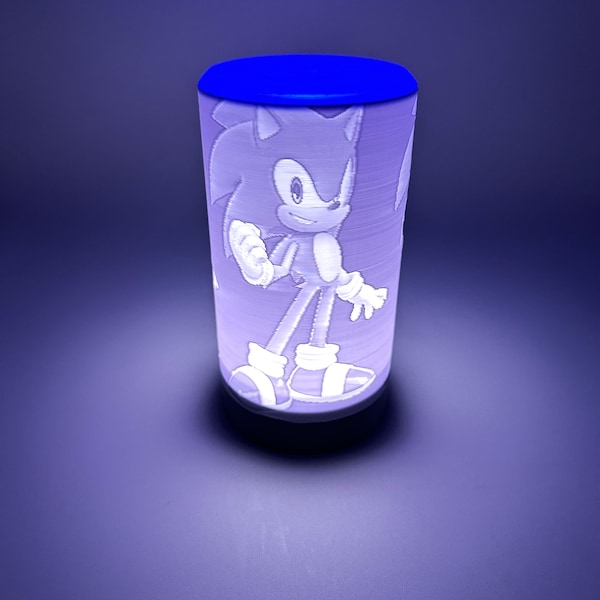 Sonic Night Light - Etsy