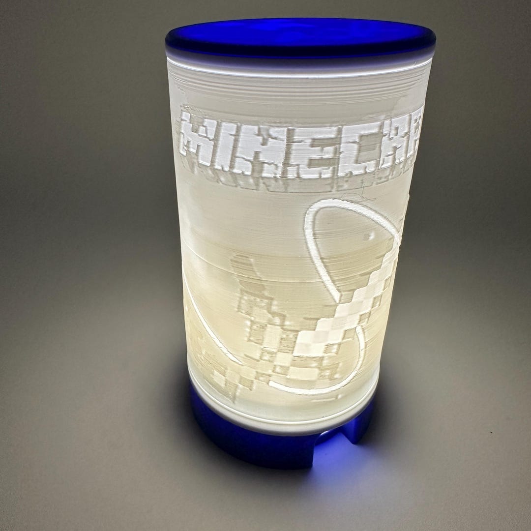 Minecraft V2 Night Light - Etsy