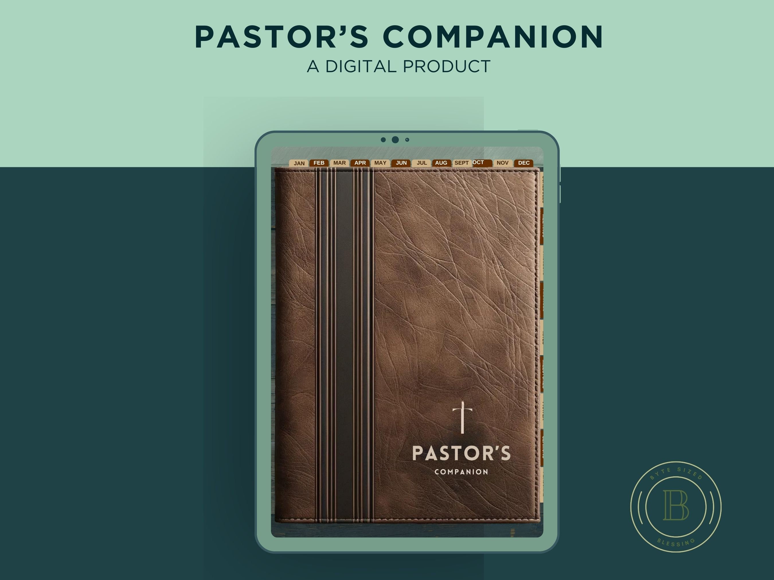 Pastor's Planner: Sermon, Prayer & Leadership Journal for Ministers, Evangelists, Agenda for ...