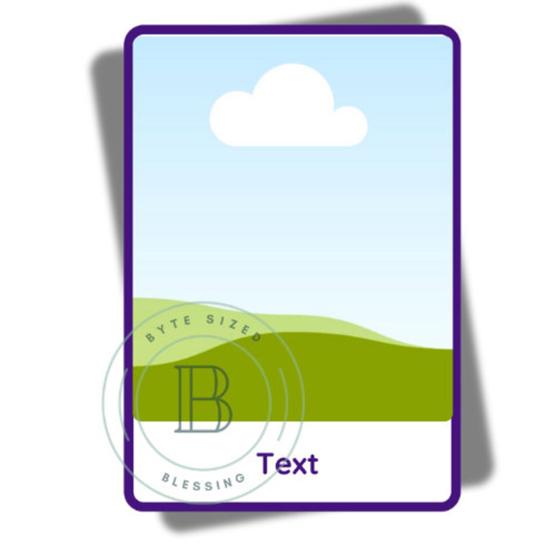12 Pack Editable Flashcard Templates, Customizable, Canva Editable ...