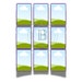 12 Pack Editable Flashcard Templates, Customizable, Canva Editable ...