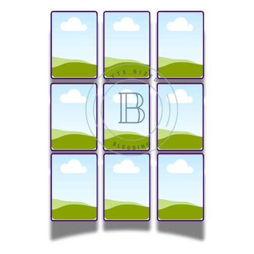 12 Pack Editable Flashcard Templates, Customizable, Canva Editable ...