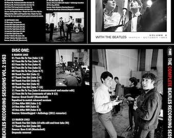 The Beatles meet the Beatles Recording Sessions LTD 2 CD Out of Print VHTF - Etsy