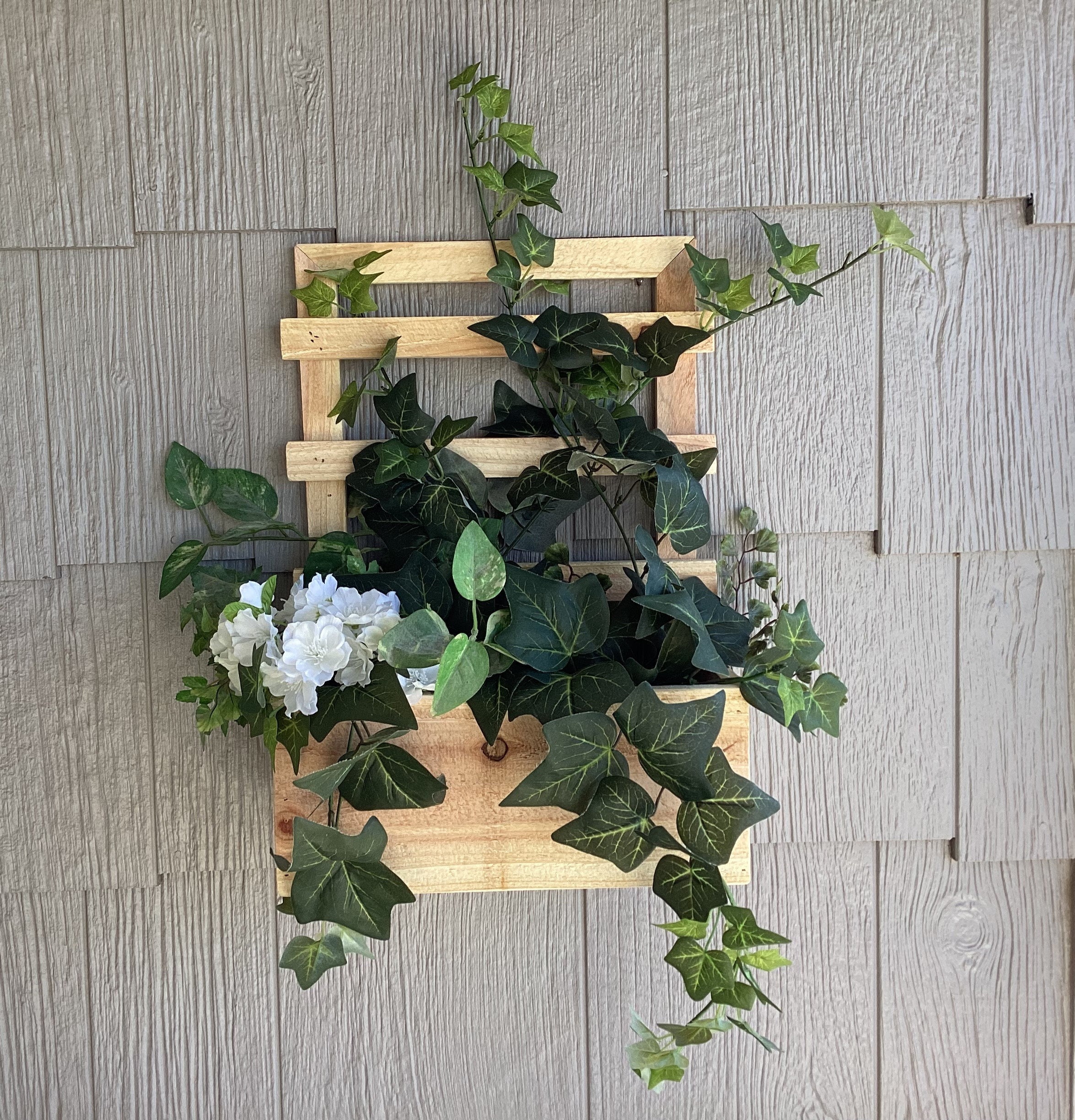 Wall Planter Box, Outdoor Planter, Wall Planter, Panter Box, Vine ...
